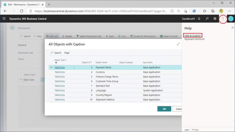 How to get all fields name list of tables in Business Central | IT長のネタ帳