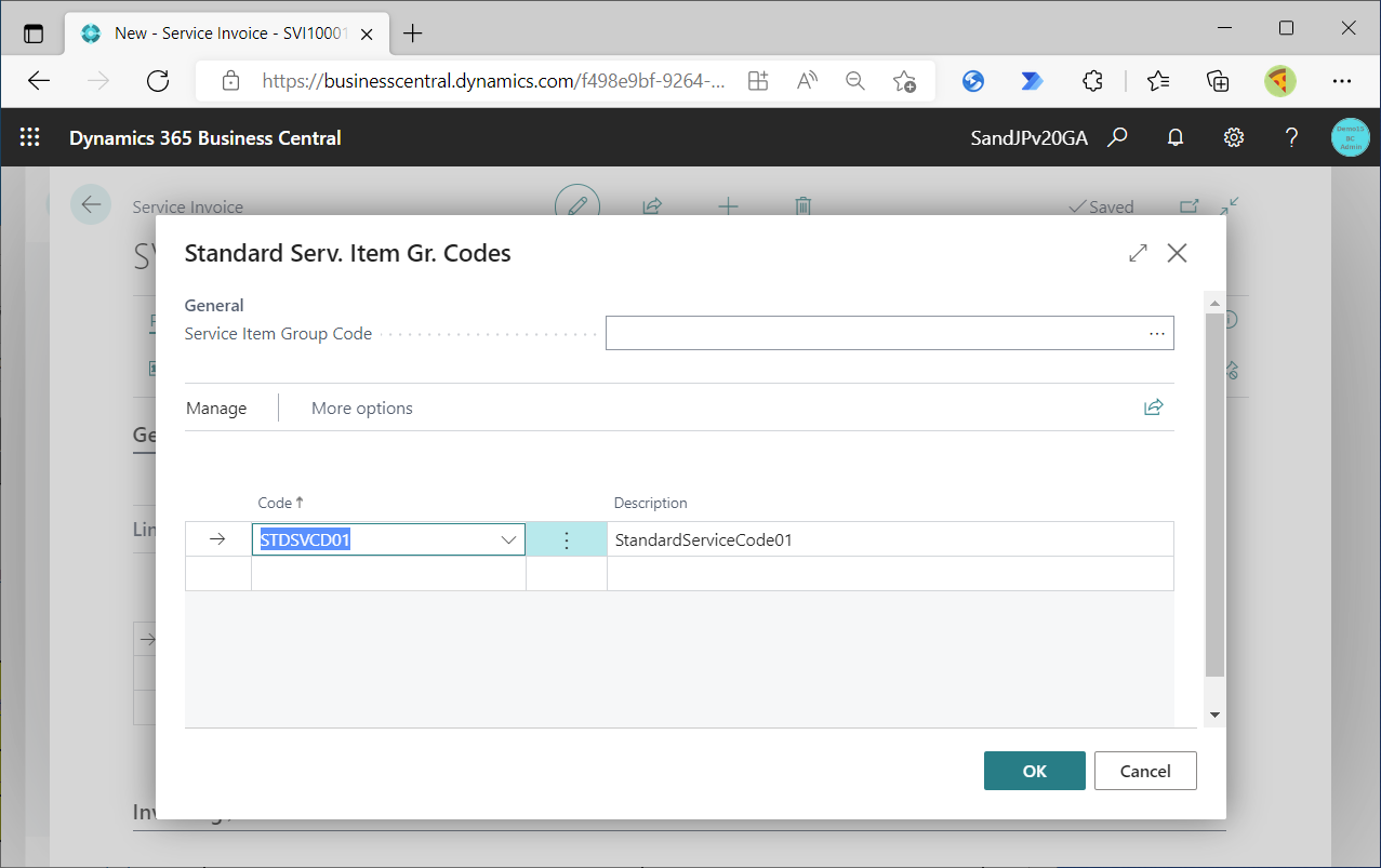 D365BC Standard Service Codeの改善 | IT長のネタ帳