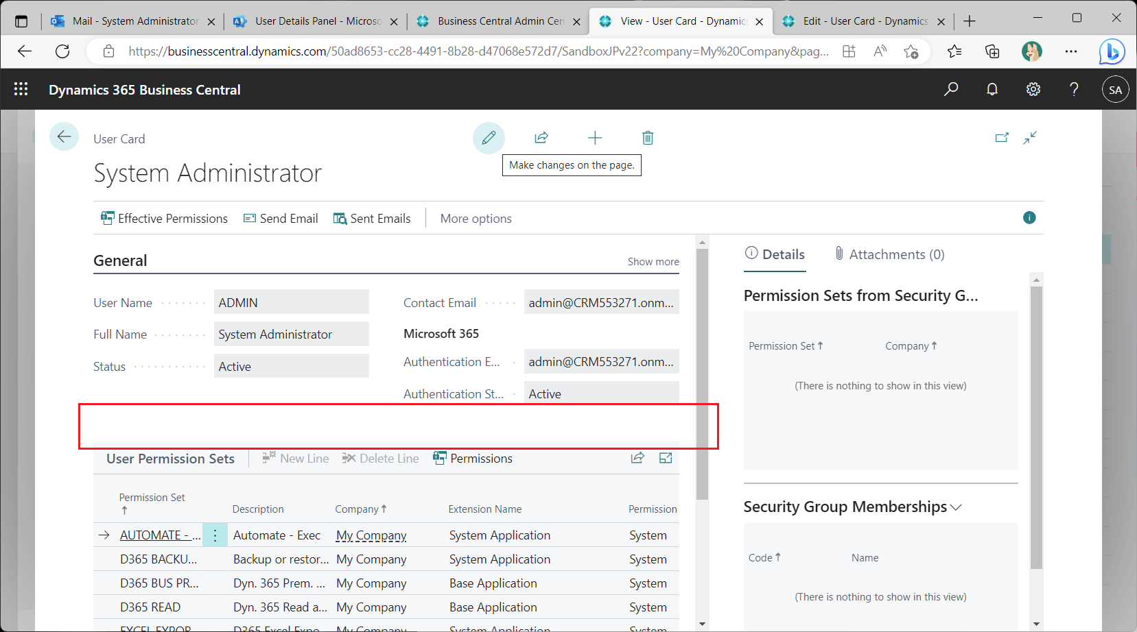 Manage User Permissions Using Security Groups | IT長のネタ帳
