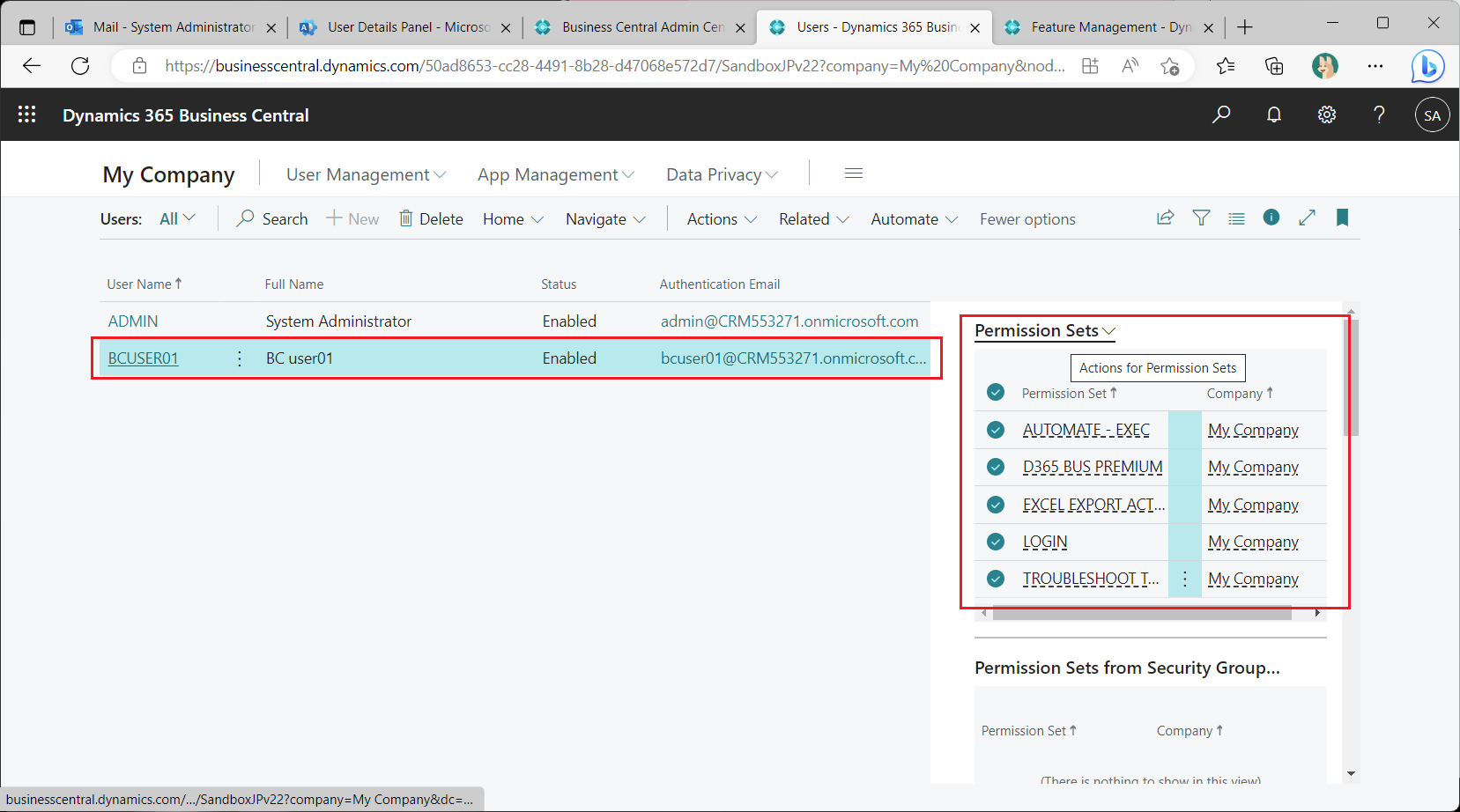 Manage User Permissions Using Security Groups | IT長のネタ帳
